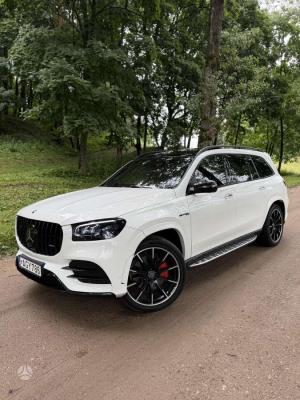 Белый Мерседес gls-580 2021 в Вильнюс, объемом двигателя 4.00 л и пробегом 85 тыс. км за 67000 €, фото 4 на AUTOMOTO.COM.LV