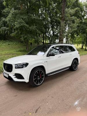 Белый Мерседес gls-580 2021 в Вильнюс, объемом двигателя 4.00 л и пробегом 85 тыс. км за 67000 €, фото 5 на AUTOMOTO.COM.LV