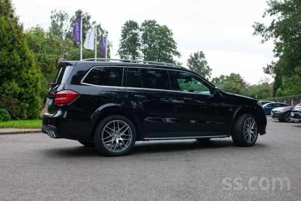 Melns Mercedes-Benz GLS 63 AMG 2019 Rīga, ar dzinēja tilpumu 5.50 L un nobraukumu 94 tūkst. km par 59000 €, foto 5 vietnē AUTOMOTO.COM.LV