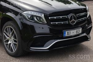 Black Mercedes-Benz GLS 63 AMG 2019 in Riga, with an engine capacity of 5.50 L and mileage of 94 thousand km for 59000 €, photo 14 on AUTOMOTO.COM.LV