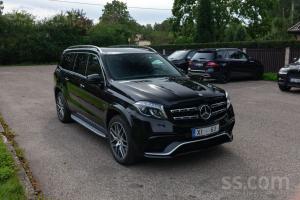 Black Mercedes-Benz GLS 63 AMG 2019 in Riga, with an engine capacity of 5.50 L and mileage of 94 thousand km for 59000 €, photo 22 on AUTOMOTO.COM.LV