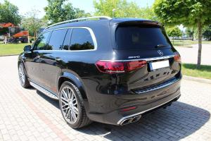 Черный Мерседес GLS 63 AMG 2021 в Клайпеда, объемом двигателя 3.98 л и пробегом 112 тыс. км за 82900 €, фото 5 на AUTOMOTO.COM.LV