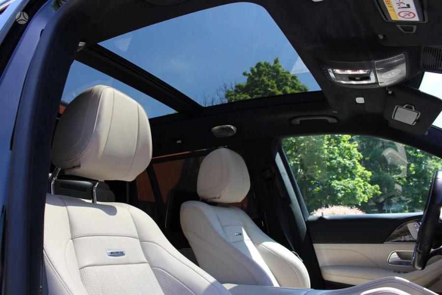 Черный Мерседес GLS 63 AMG 2021 в Клайпеда, объемом двигателя 3.98 л и пробегом 112 тыс. км за 82900 €, фото 16 на AUTOMOTO.COM.LV