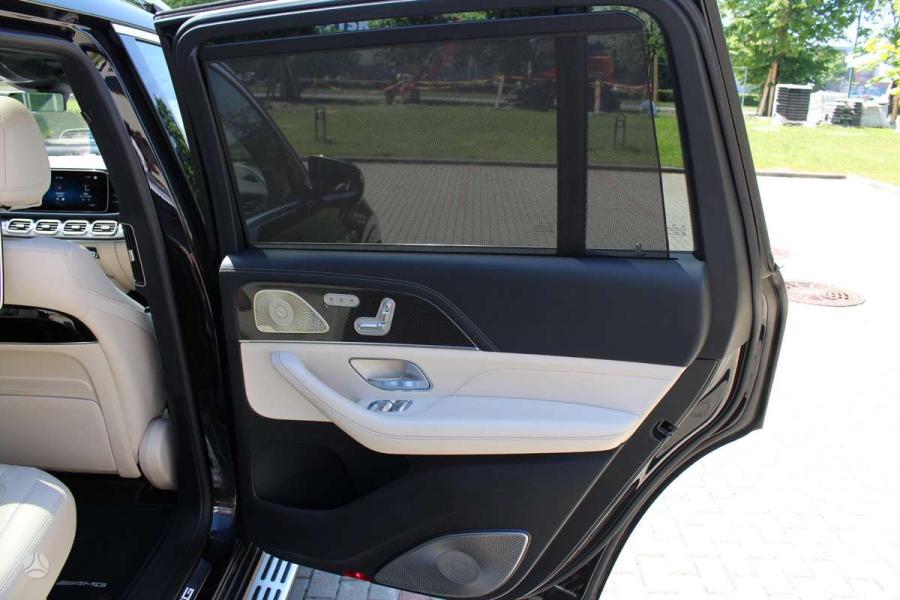Черный Мерседес GLS 63 AMG 2021 в Клайпеда, объемом двигателя 3.98 л и пробегом 112 тыс. км за 82900 €, фото 26 на AUTOMOTO.COM.LV