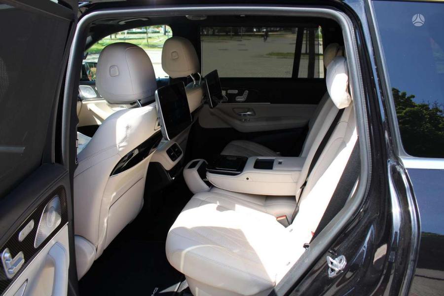 Черный Мерседес GLS 63 AMG 2021 в Клайпеда, объемом двигателя 3.98 л и пробегом 112 тыс. км за 82900 €, фото 27 на AUTOMOTO.COM.LV