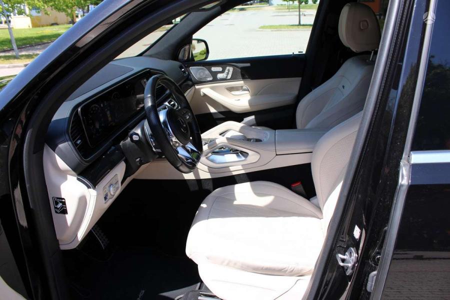 Черный Мерседес GLS 63 AMG 2021 в Клайпеда, объемом двигателя 3.98 л и пробегом 112 тыс. км за 82900 €, фото 31 на AUTOMOTO.COM.LV