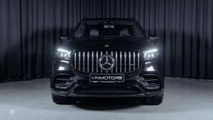 Черный Мерседес GLS 63 AMG 2023 в Вильнюс, объемом двигателя 3.98 л и пробегом 100 тыс. км за 87998 €, фото 3 на AUTOMOTO.COM.LV