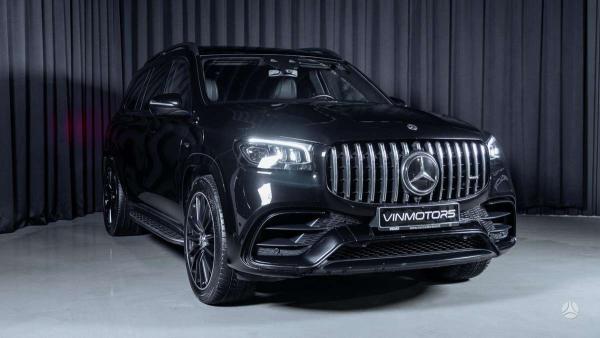 Melns Mercedes-Benz GLS 63 AMG 2023 Viļņa, ar dzinēja tilpumu 3.98 L un nobraukumu 100 tūkst. km par 87998 €, foto 3 vietnē AUTOMOTO.COM.LV