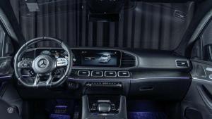 Черный Мерседес GLS 63 AMG 2023 в Вильнюс, объемом двигателя 3.98 л и пробегом 100 тыс. км за 87998 €, фото 16 на AUTOMOTO.COM.LV