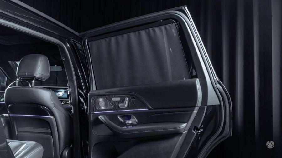 Черный Мерседес GLS 63 AMG 2023 в Вильнюс, объемом двигателя 3.98 л и пробегом 100 тыс. км за 87998 €, фото 24 на AUTOMOTO.COM.LV