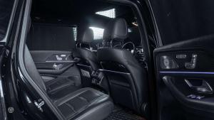 Черный Мерседес GLS 63 AMG 2023 в Вильнюс, объемом двигателя 3.98 л и пробегом 100 тыс. км за 87998 €, фото 25 на AUTOMOTO.COM.LV