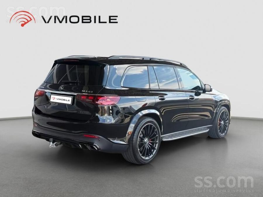 Черный Мерседес GLS 63 AMG 2025 в Рига, объемом двигателя 4.00 л и пробегом 6 тыс. км за 172990 €, фото 3 на AUTOMOTO.COM.LV