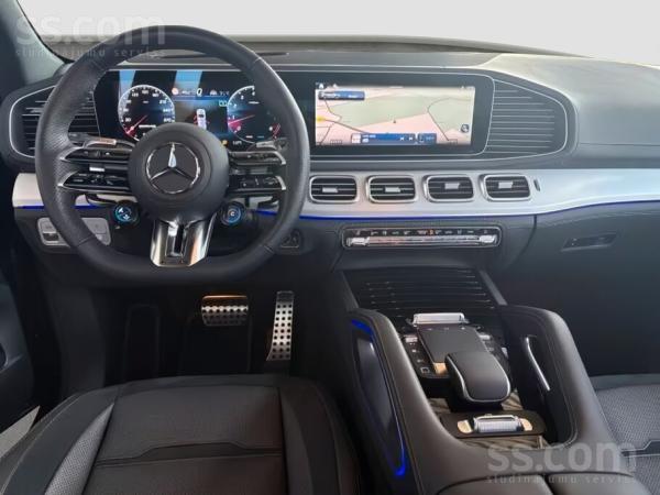 Melns Mercedes-Benz GLS 63 AMG 2025 Rīga, ar dzinēja tilpumu 4.00 L un nobraukumu 6 tūkst. km par 172990 €, foto 4 vietnē AUTOMOTO.COM.LV