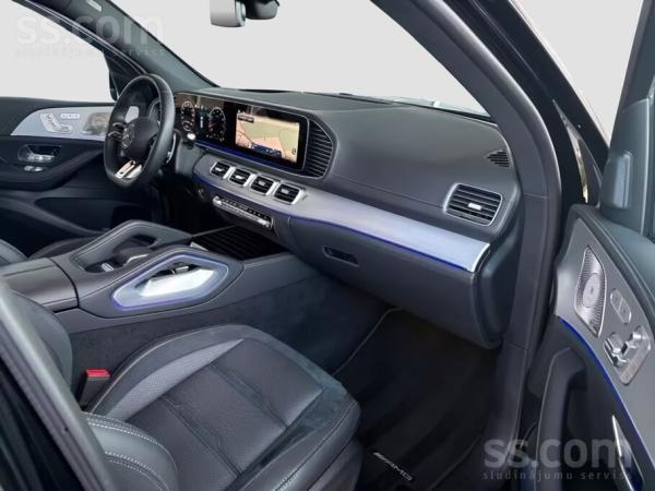 Melns Mercedes-Benz GLS 63 AMG 2025 Rīga, ar dzinēja tilpumu 4.00 L un nobraukumu 6 tūkst. km par 172990 €, foto 5 vietnē AUTOMOTO.COM.LV