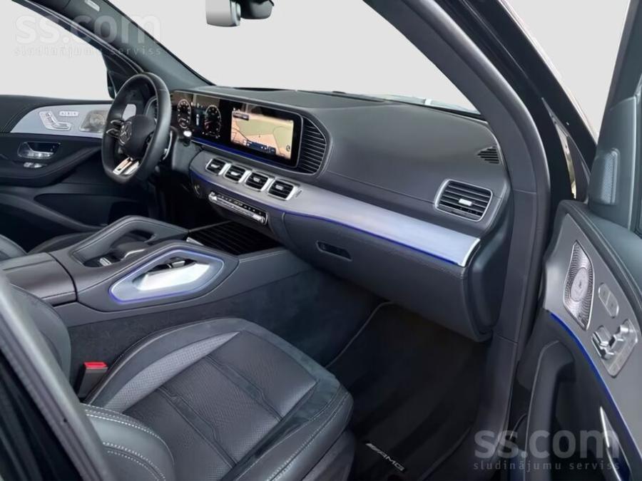 Черный Мерседес GLS 63 AMG 2025 в Рига, объемом двигателя 4.00 л и пробегом 6 тыс. км за 172990 €, фото 6 на AUTOMOTO.COM.LV