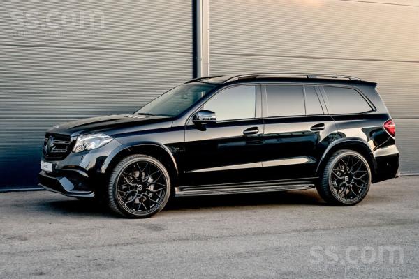 Черный Мерседес GLS 63 AMG 2016 в Таллин, объемом двигателя 5.50 л и пробегом 185 тыс. км за 35490 €, фото 3 на AUTOMOTO.COM.LV