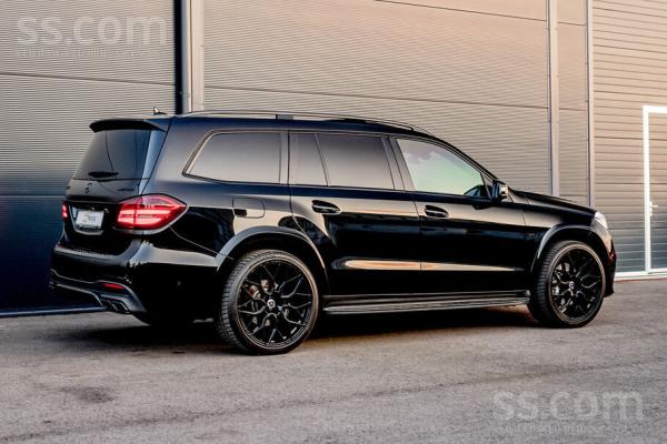 Черный Мерседес GLS 63 AMG 2016 в Таллин, объемом двигателя 5.50 л и пробегом 185 тыс. км за 35490 €, фото 6 на AUTOMOTO.COM.LV