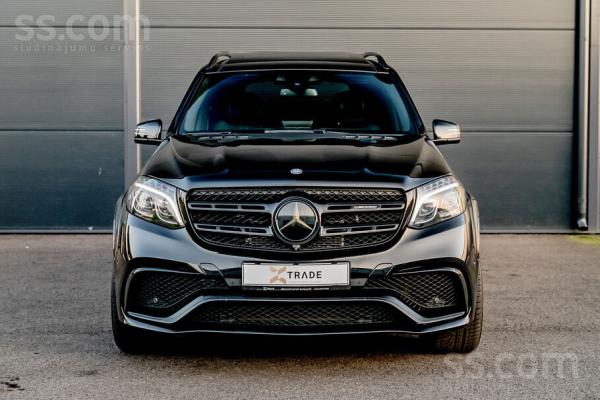 Черный Мерседес GLS 63 AMG 2016 в Таллин, объемом двигателя 5.50 л и пробегом 185 тыс. км за 35490 €, фото 7 на AUTOMOTO.COM.LV
