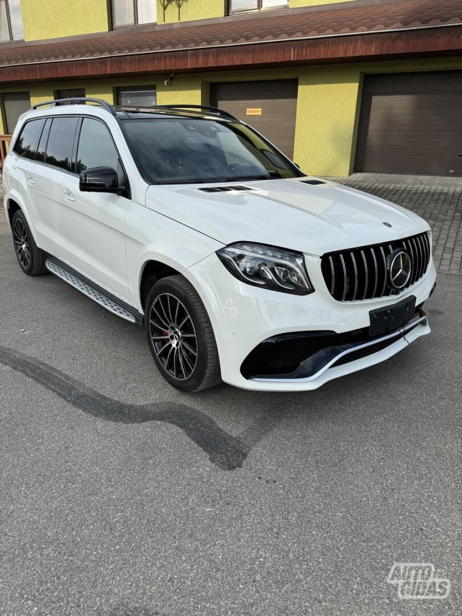 Mercedes-Benz GLS 63 AMG 2019 in Alytus, with an engine capacity of 5.50 L and mileage of 80 thousand km for 50555 €, photo 3 on AUTOMOTO.COM.LV