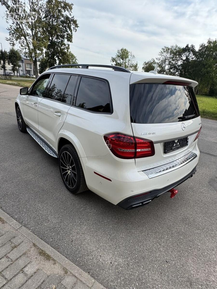 Mercedes-Benz GLS 63 AMG 2019 in Alytus, with an engine capacity of 5.50 L and mileage of 80 thousand km for 50555 €, photo 5 on AUTOMOTO.COM.LV