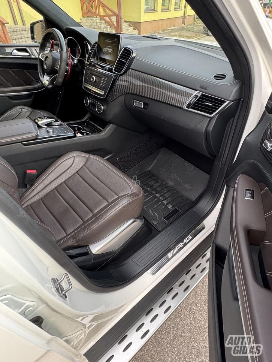 Mercedes-Benz GLS 63 AMG 2019 in Alytus, with an engine capacity of 5.50 L and mileage of 80 thousand km for 50555 €, photo 8 on AUTOMOTO.COM.LV