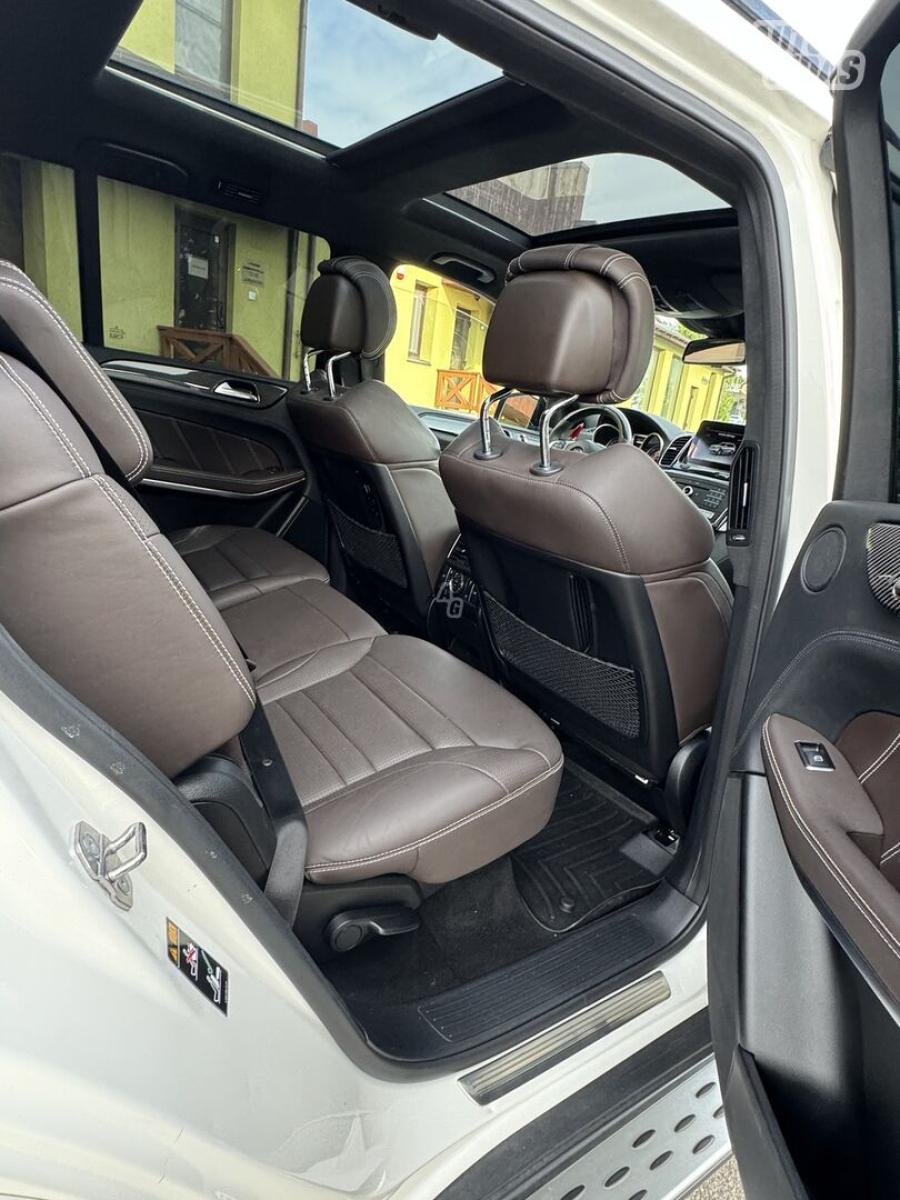 Mercedes-Benz GLS 63 AMG 2019 in Alytus, with an engine capacity of 5.50 L and mileage of 80 thousand km for 50555 €, photo 10 on AUTOMOTO.COM.LV