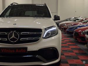 Белый Мерседес GLS 63 AMG 2016 в Вильнюс, объемом двигателя 5.46 л и пробегом 135 тыс. км за 30990 €, фото 8 на AUTOMOTO.COM.LV