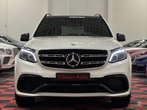 Белый Мерседес GLS 63 AMG 2016 в Вильнюс, объемом двигателя 5.46 л и пробегом 135 тыс. км за 29990 €, фото 3 на AUTOMOTO.COM.LV