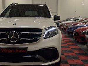 Белый Мерседес GLS 63 AMG 2016 в Вильнюс, объемом двигателя 5.46 л и пробегом 135 тыс. км за 29990 €, фото 8 на AUTOMOTO.COM.LV