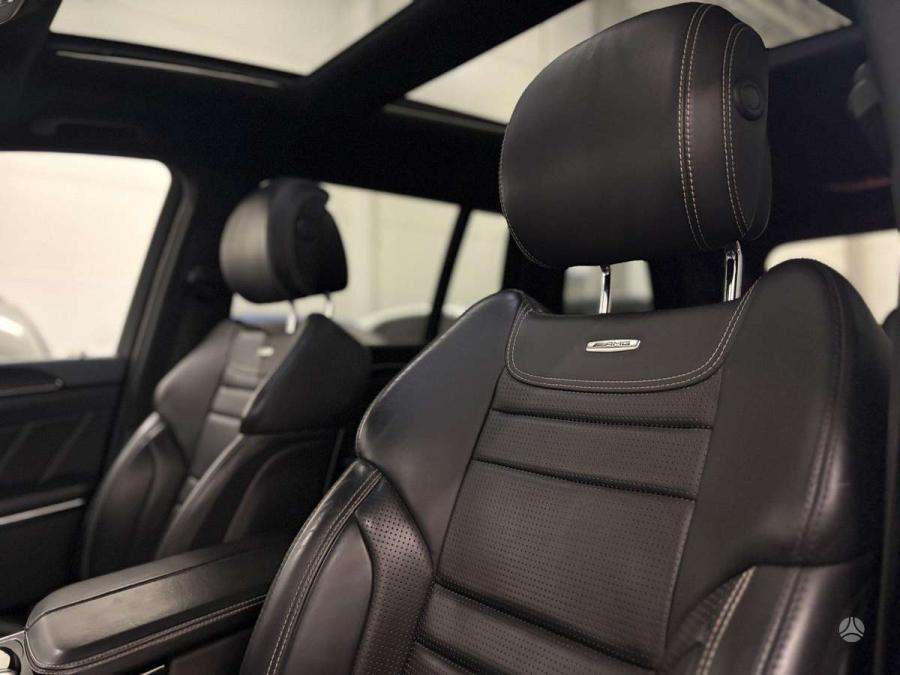 Белый Мерседес GLS 63 AMG 2016 в Вильнюс, объемом двигателя 5.46 л и пробегом 135 тыс. км за 29990 €, фото 19 на AUTOMOTO.COM.LV