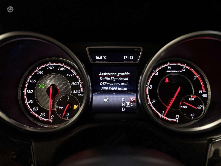 Белый Мерседес GLS 63 AMG 2016 в Вильнюс, объемом двигателя 5.46 л и пробегом 135 тыс. км за 29990 €, фото 26 на AUTOMOTO.COM.LV