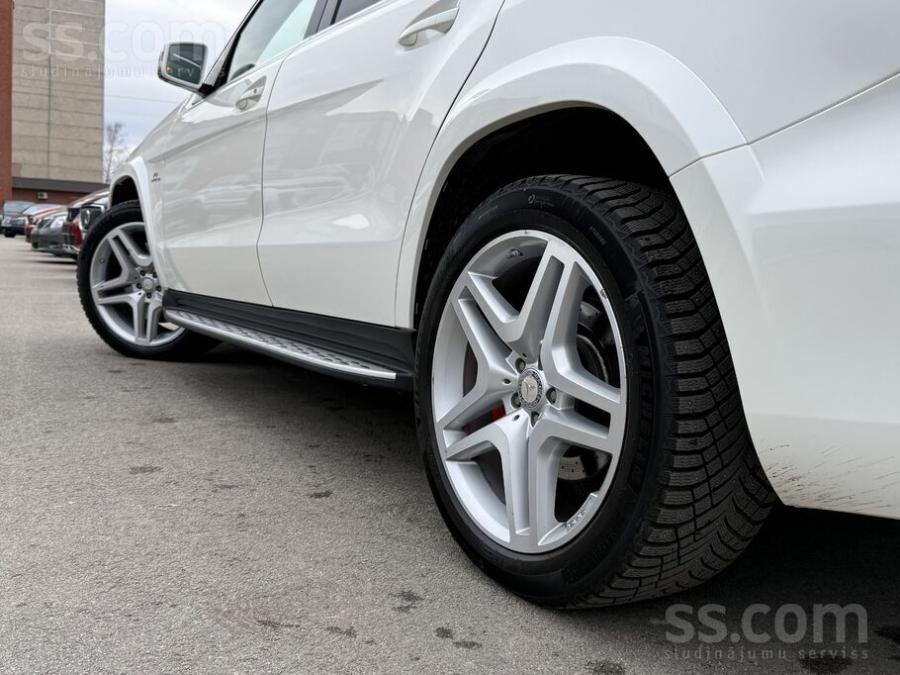 Balts Mercedes-Benz GLS 63 AMG 2017 Jelgava, ar dzinēja tilpumu 5.50 L un nobraukumu 125 tūkst. km par 53500 €, foto 8 vietnē AUTOMOTO.COM.LV