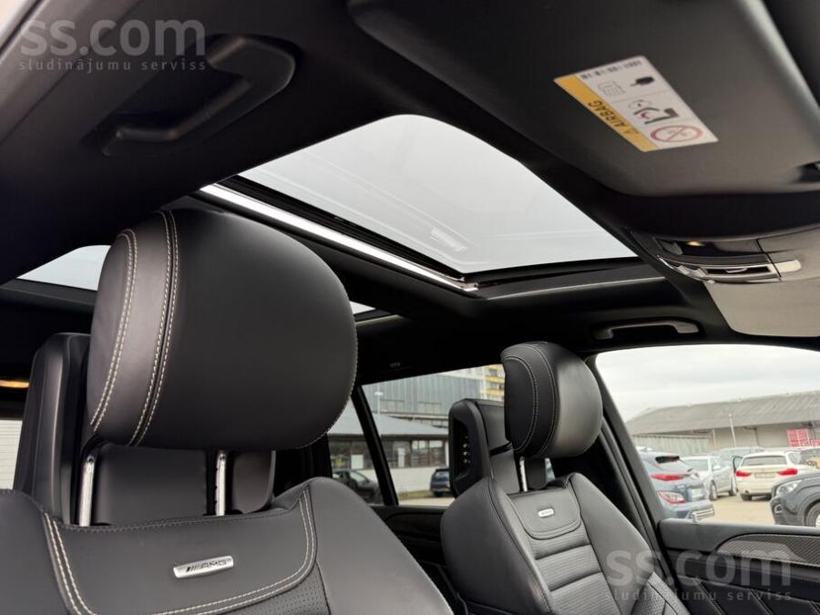 Balts Mercedes-Benz GLS 63 AMG 2017 Jelgava, ar dzinēja tilpumu 5.50 L un nobraukumu 125 tūkst. km par 53500 €, foto 17 vietnē AUTOMOTO.COM.LV