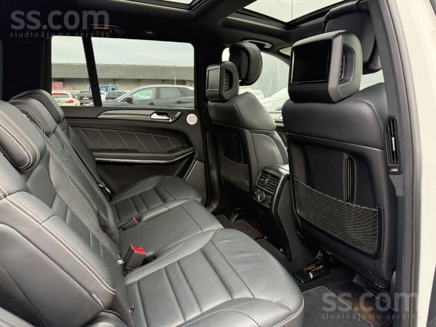 Balts Mercedes-Benz GLS 63 AMG 2017 Jelgava, ar dzinēja tilpumu 5.50 L un nobraukumu 125 tūkst. km par 53500 €, foto 18 vietnē AUTOMOTO.COM.LV