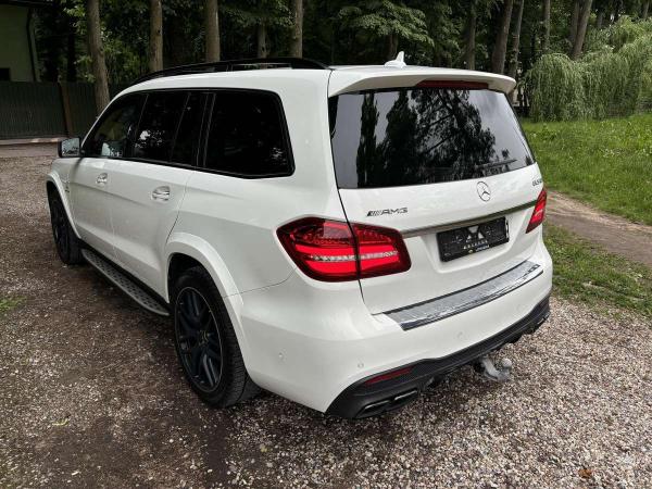 Balts Mercedes-Benz GLS 63 AMG 2017 Kauņa, ar dzinēja tilpumu 5.46 L un nobraukumu 148 tūkst. km par 35500 €, foto 3 vietnē AUTOMOTO.COM.LV