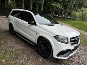 Balts Mercedes-Benz GLS 63 AMG 2017 Kauņa, ar dzinēja tilpumu 5.46 L un nobraukumu 148 tūkst. km par 35500 €, foto 9 vietnē AUTOMOTO.COM.LV