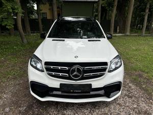 Balts Mercedes-Benz GLS 63 AMG 2017 Kauņa, ar dzinēja tilpumu 5.46 L un nobraukumu 148 tūkst. km par 35500 €, foto 10 vietnē AUTOMOTO.COM.LV