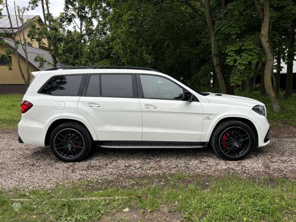 Balts Mercedes-Benz GLS 63 AMG 2017 Kauņa, ar dzinēja tilpumu 5.46 L un nobraukumu 148 tūkst. km par 35500 €, foto 10 vietnē AUTOMOTO.COM.LV