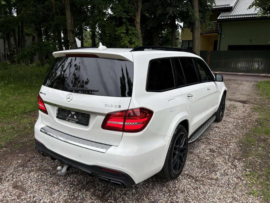 Balts Mercedes-Benz GLS 63 AMG 2017 Kauņa, ar dzinēja tilpumu 5.46 L un nobraukumu 148 tūkst. km par 35500 €, foto 15 vietnē AUTOMOTO.COM.LV