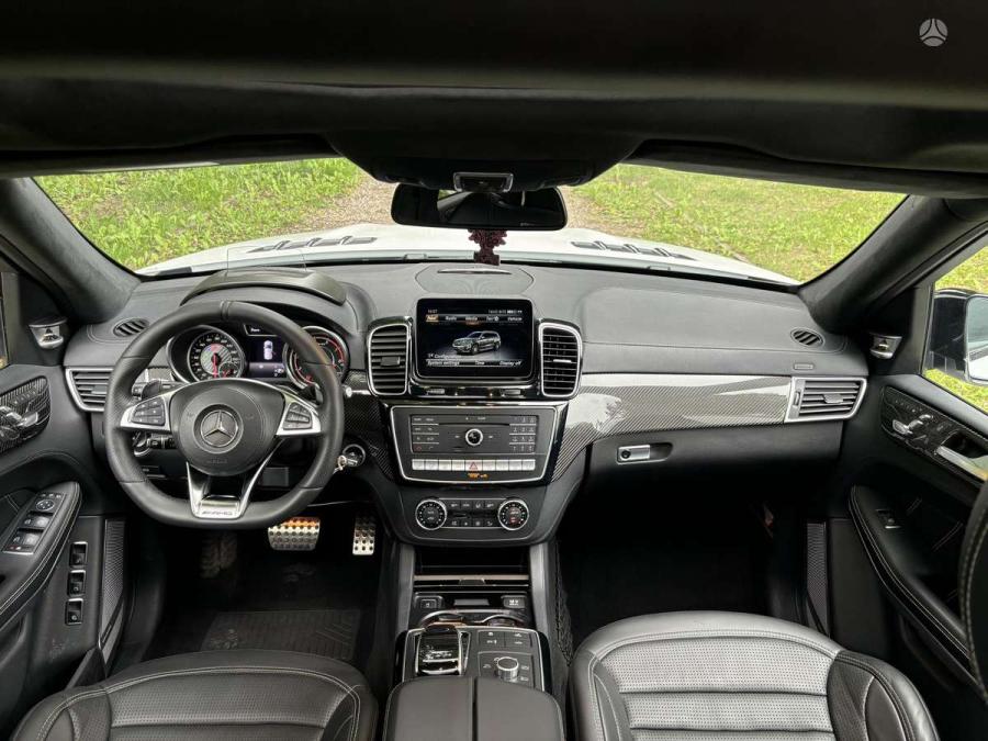 Balts Mercedes-Benz GLS 63 AMG 2017 Kauņa, ar dzinēja tilpumu 5.46 L un nobraukumu 148 tūkst. km par 35500 €, foto 18 vietnē AUTOMOTO.COM.LV