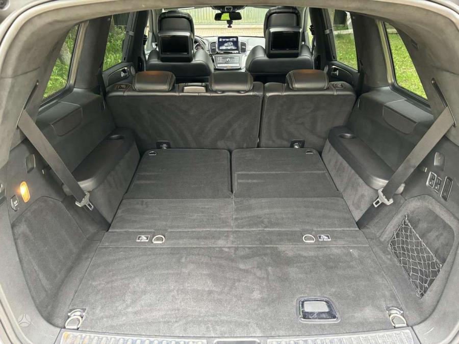 Balts Mercedes-Benz GLS 63 AMG 2017 Kauņa, ar dzinēja tilpumu 5.46 L un nobraukumu 148 tūkst. km par 35500 €, foto 33 vietnē AUTOMOTO.COM.LV