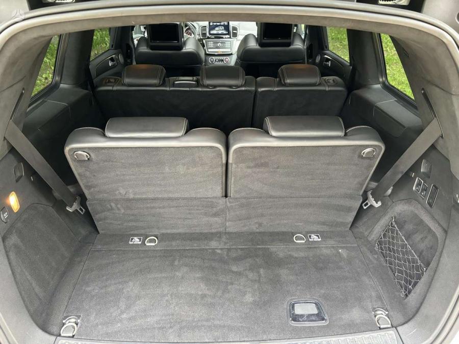 Balts Mercedes-Benz GLS 63 AMG 2017 Kauņa, ar dzinēja tilpumu 5.46 L un nobraukumu 148 tūkst. km par 35500 €, foto 35 vietnē AUTOMOTO.COM.LV