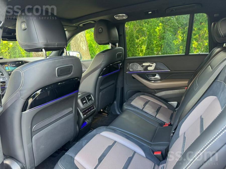 Balts Mercedes-Benz GLS 63 AMG 2021 Rīga, ar dzinēja tilpumu 4.00 L un nobraukumu 51 tūkst. km par 95000 €, foto 15 vietnē AUTOMOTO.COM.LV