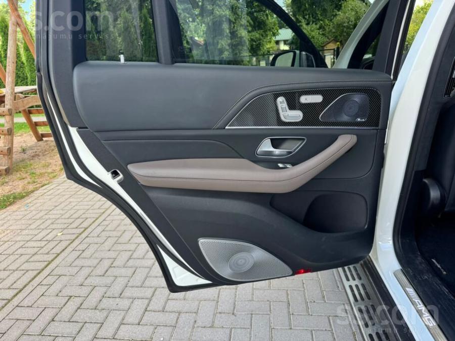 Balts Mercedes-Benz GLS 63 AMG 2021 Rīga, ar dzinēja tilpumu 4.00 L un nobraukumu 51 tūkst. km par 95000 €, foto 16 vietnē AUTOMOTO.COM.LV
