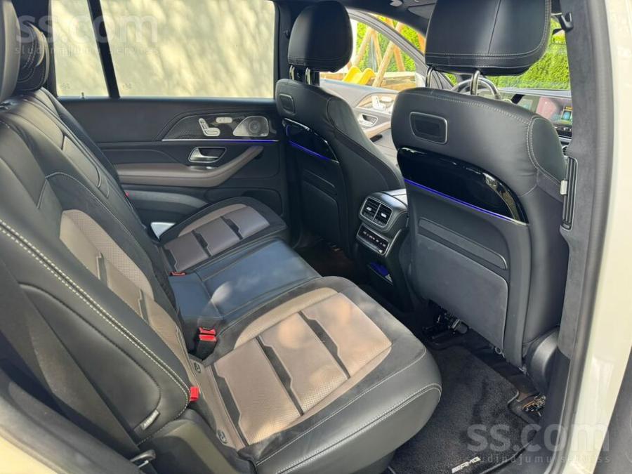 Balts Mercedes-Benz GLS 63 AMG 2021 Rīga, ar dzinēja tilpumu 4.00 L un nobraukumu 51 tūkst. km par 95000 €, foto 17 vietnē AUTOMOTO.COM.LV