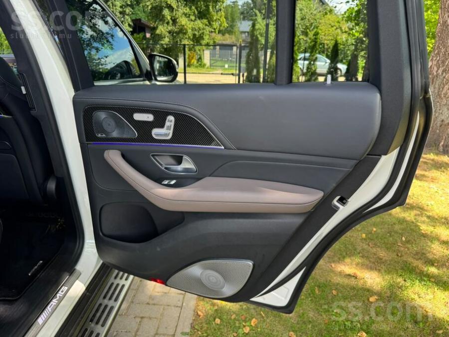 Balts Mercedes-Benz GLS 63 AMG 2021 Rīga, ar dzinēja tilpumu 4.00 L un nobraukumu 51 tūkst. km par 95000 €, foto 18 vietnē AUTOMOTO.COM.LV