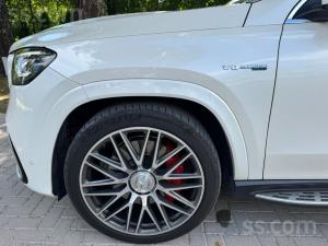 Balts Mercedes-Benz GLS 63 AMG 2021 Rīga, ar dzinēja tilpumu 4.00 L un nobraukumu 51 tūkst. km par 95000 €, foto 21 vietnē AUTOMOTO.COM.LV