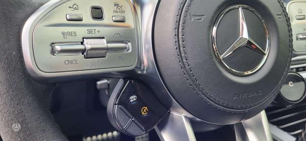 White Mercedes-Benz GLS 63 AMG 2021 in Vilnius, with an engine capacity of 3.98 L and mileage of 80 thousand km for 83000 €, photo 11 on AUTOMOTO.COM.LV