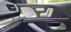 White Mercedes-Benz GLS 63 AMG 2021 in Vilnius, with an engine capacity of 3.98 L and mileage of 80 thousand km for 83000 €, photo 15 on AUTOMOTO.COM.LV