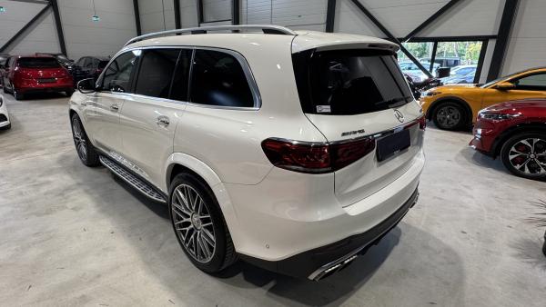 Balts Mercedes-Benz GLS 63 AMG 2021 Rīga, ar dzinēja tilpumu 4.00 L un nobraukumu 51 tūkst. km par 94990 €, foto 5 vietnē AUTOMOTO.COM.LV